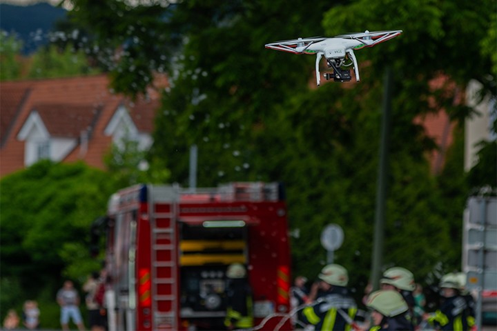 Above the Smoke: The Case for Using Drones for Firefighting | Verizon ...